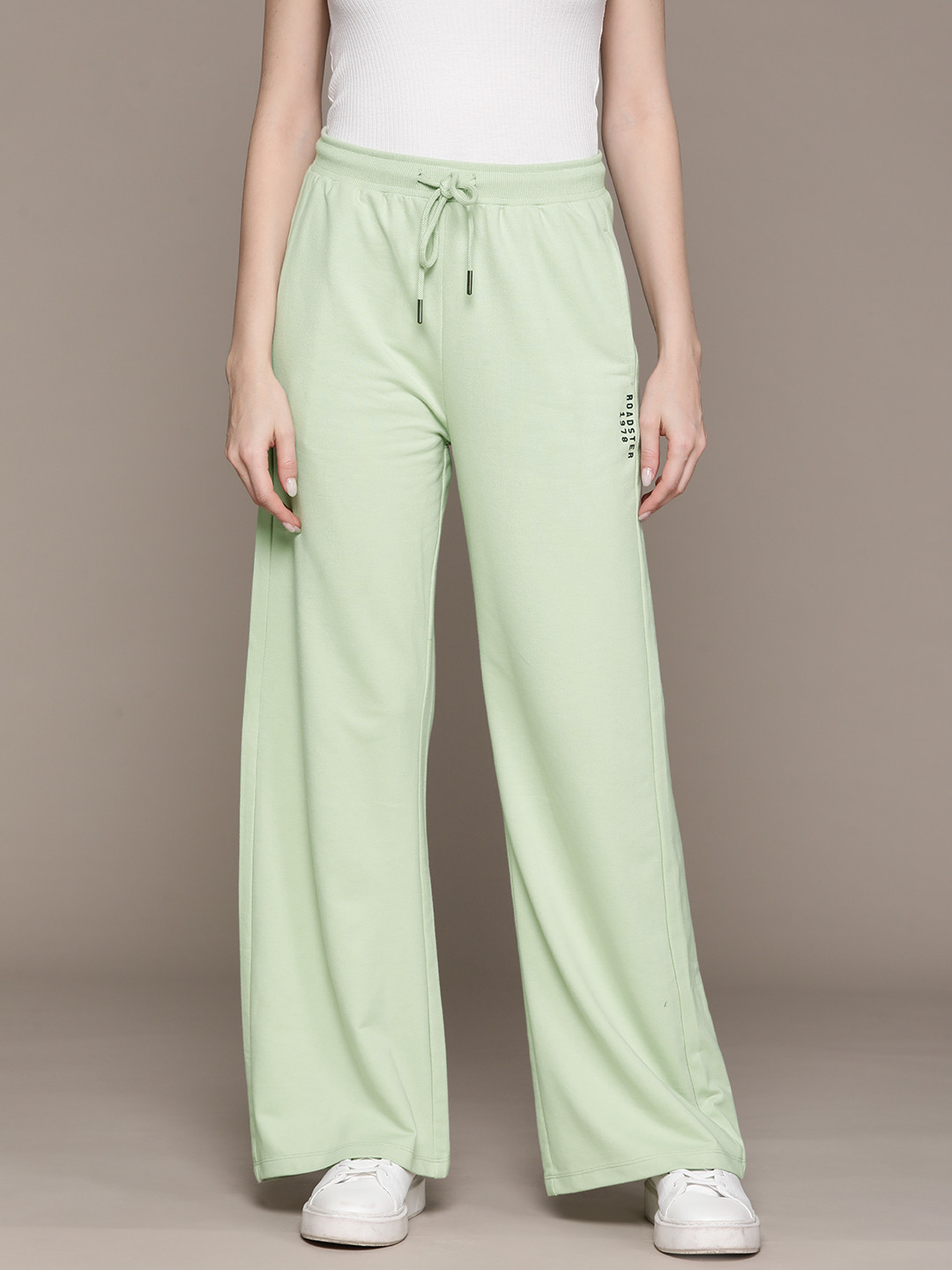 Buy Roadster Solid Track Pants - Track Pants for Women 25608396 | Myntra