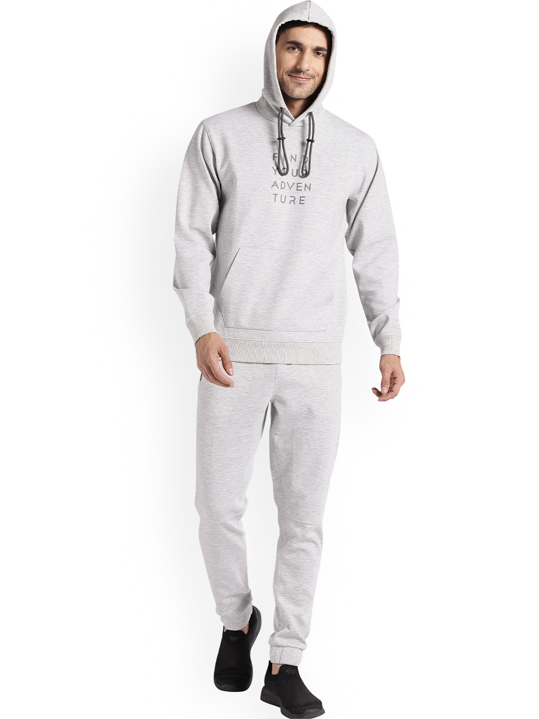 Buy Wildcraft Cotton Printed Hood Tracksuit - Tracksuits for Men ...