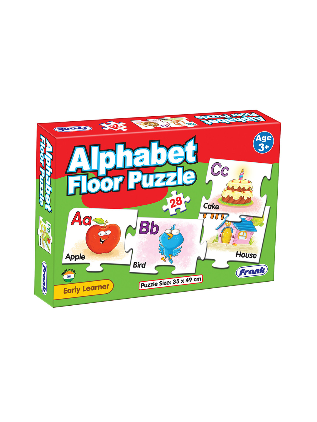 Buy Frank Early Learner Alphabet Floor Puzzle 3+Years - Learning And ...