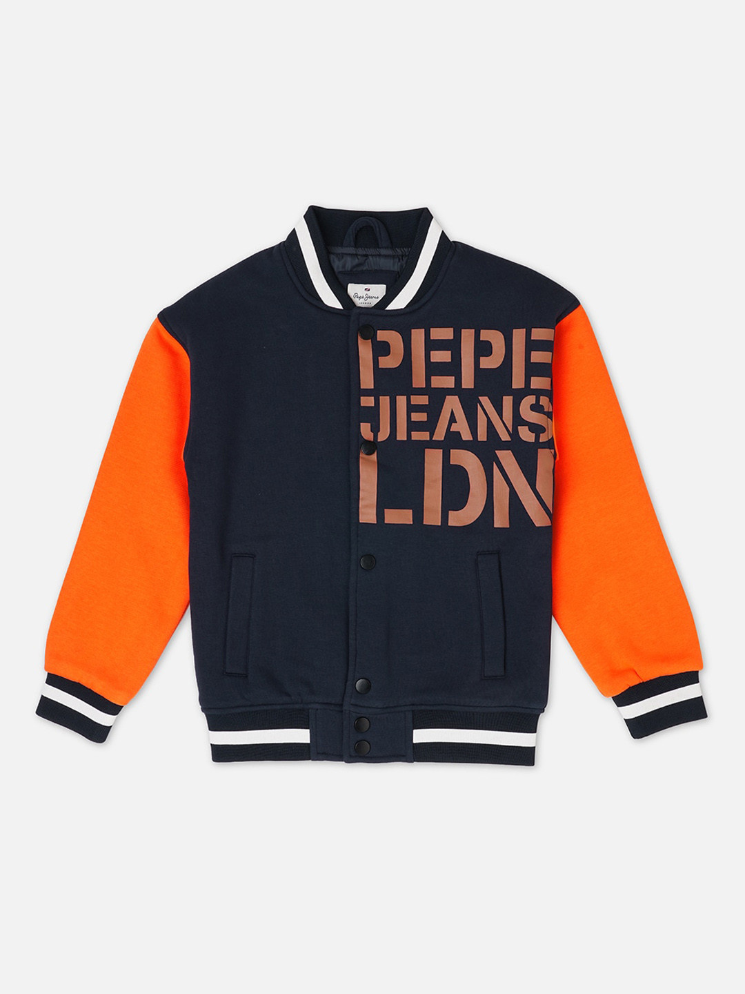 Buy Pepe Jeans Boys Printed Varsity Jacket - Jackets for Boys 25623304 ...