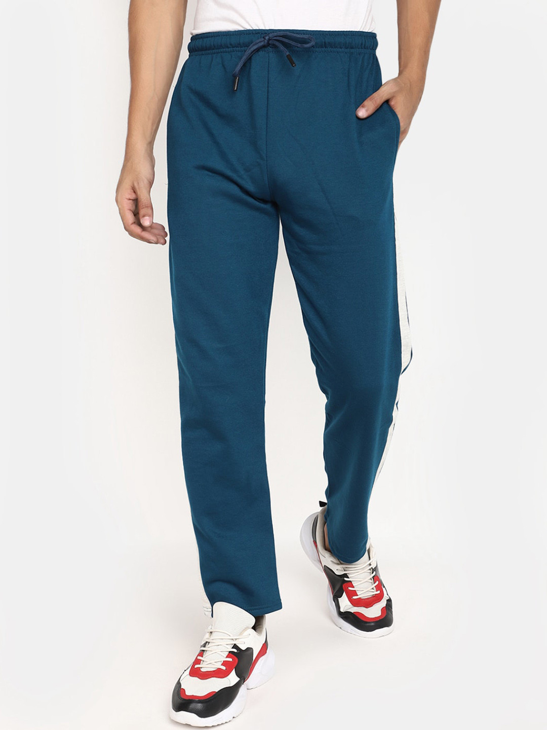 Buy V Mart Men Cotton Mid Rise Track Pants - Track Pants for Men ...