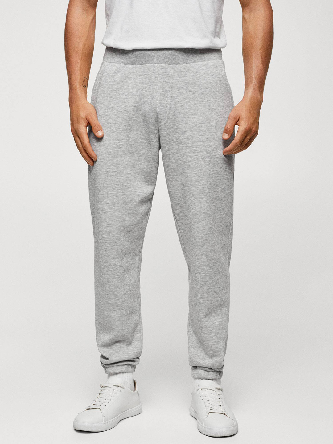 Buy MANGO MAN Regular Fit Joggers - Trousers for Men 25654174 | Myntra