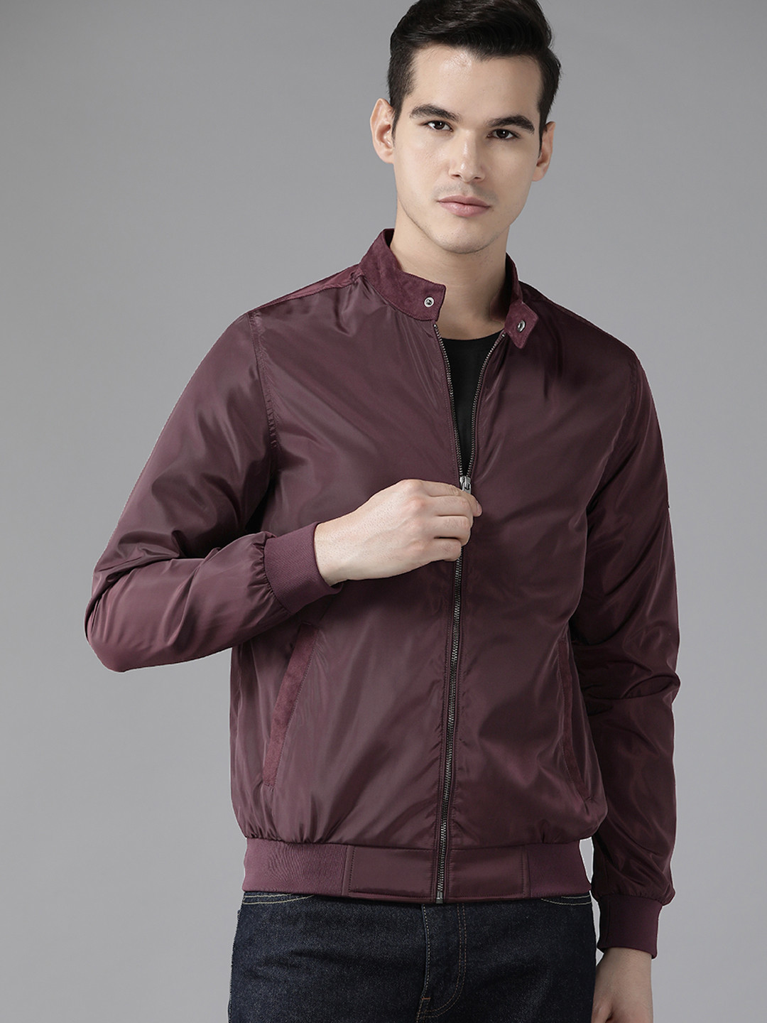 Buy Van Heusen Lightweight Bomber Jacket - Jackets for Men 25655248 ...
