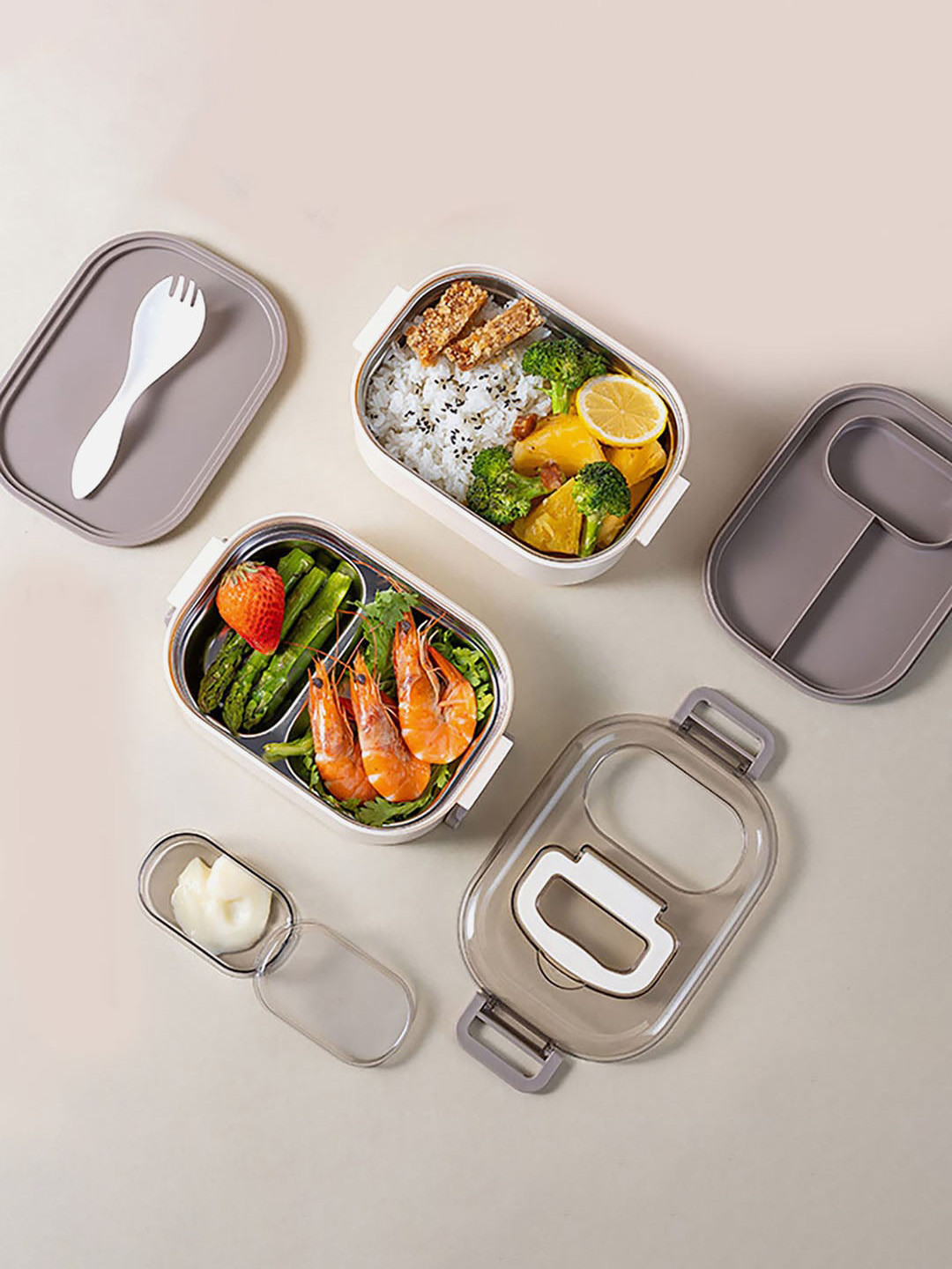 Buy Little Surprise Box LLP Microwavable Stainless Steel Lunch Box ...