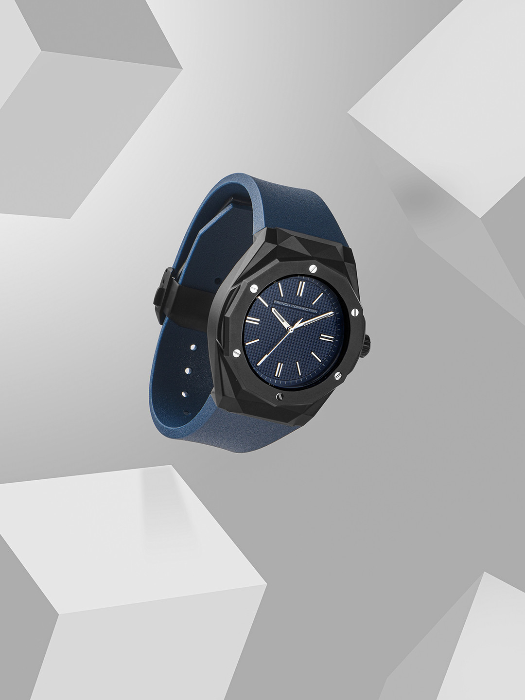 Buy French Connection Men Printed Dial & Straps Analogue Reset Time ...