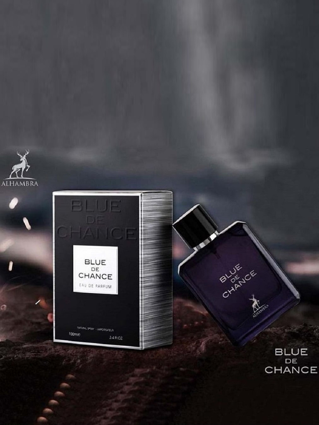 Buy Lattafa Blue De Chance Maison Alhambra Long Lasting Eau De Parfum ...