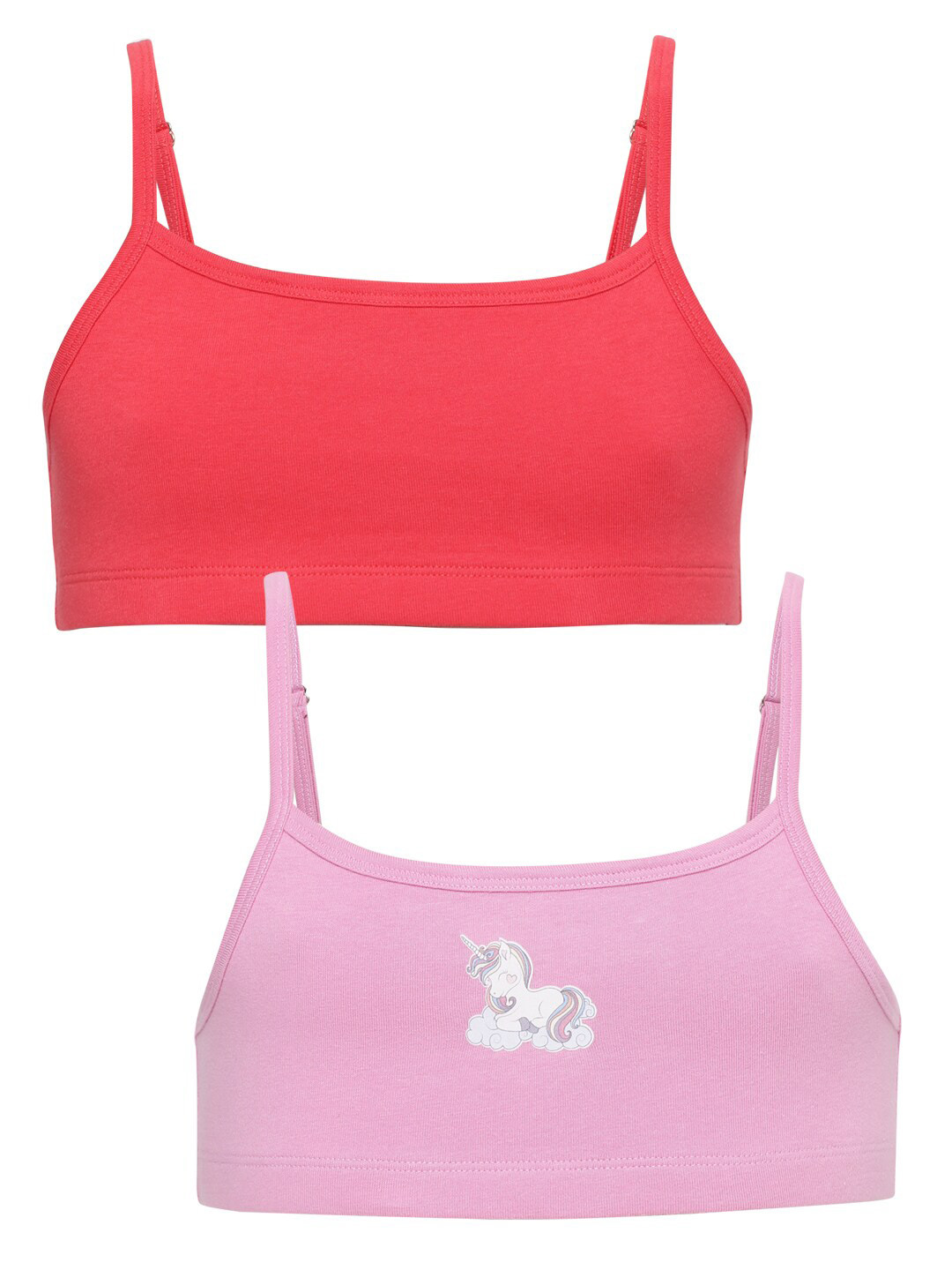 Buy Charm N Cherish Girls Pack Of 2 Full Coverage Beginners Bra With All Day Comfort - Bra for ...
