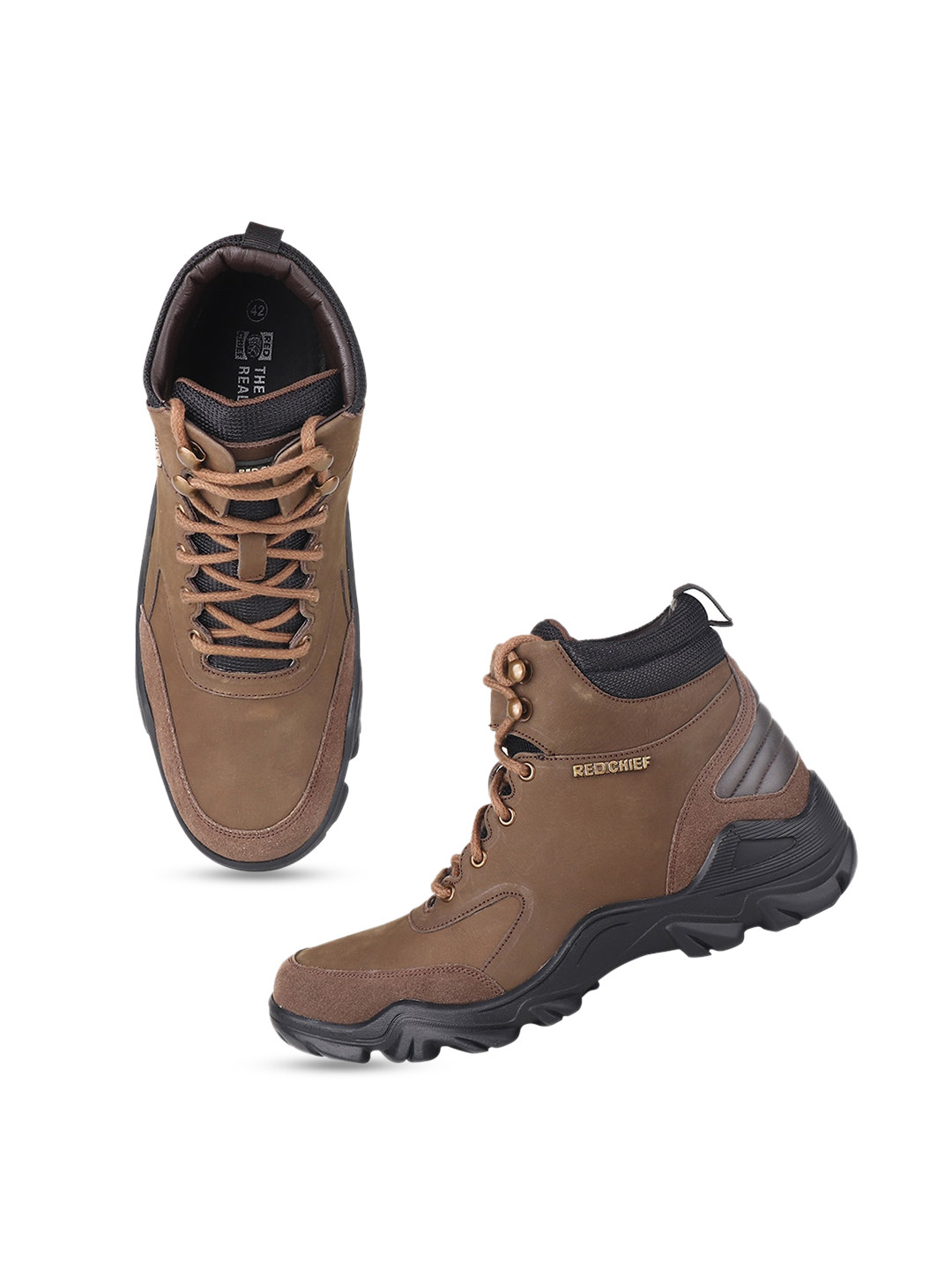 Buy Red Chief Men Leather Hiking Boots - Boots for Men 25671354 | Myntra
