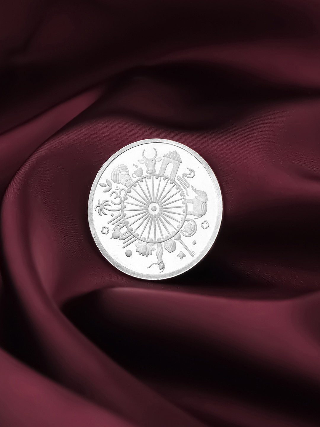 Buy GIVA World 999 Sterling Silver Coin 10gm - Silver Coins for Unisex ...
