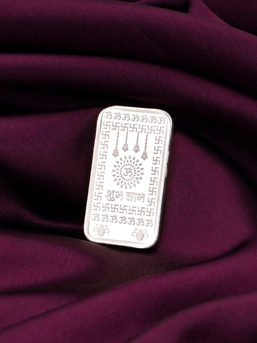 Buy GIVA Om 999 Sterling Silver Bar 10g - Silver Coins for Unisex ...
