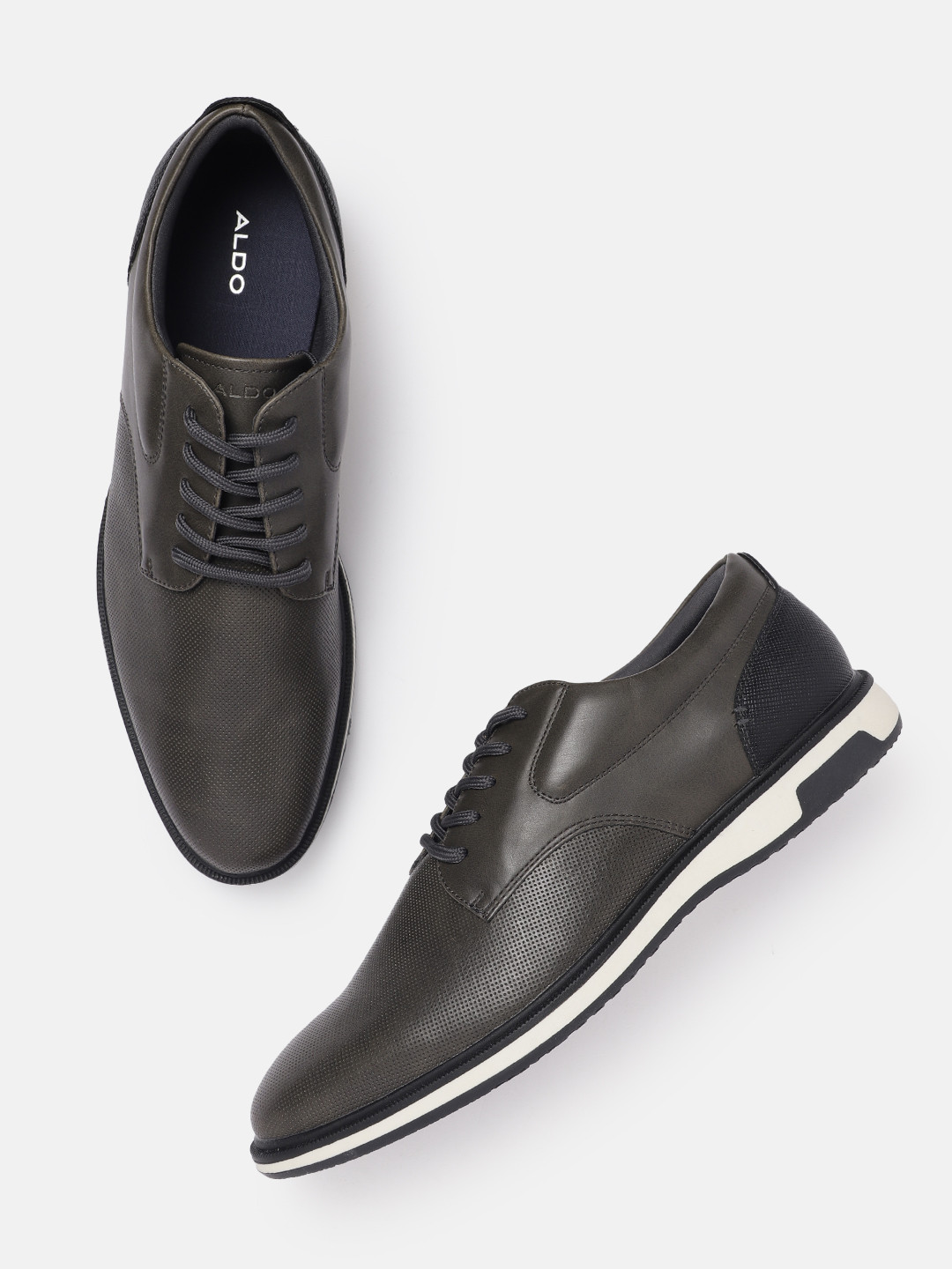 Buy ALDO Men Round Toe Casual Derbys - Casual Shoes for Men 25688722 ...