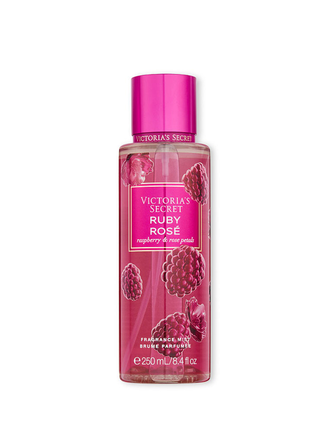 Buy Victoria's Secret Women Ruby Rose Berry Haute Fragrance Mist 250 Ml ...