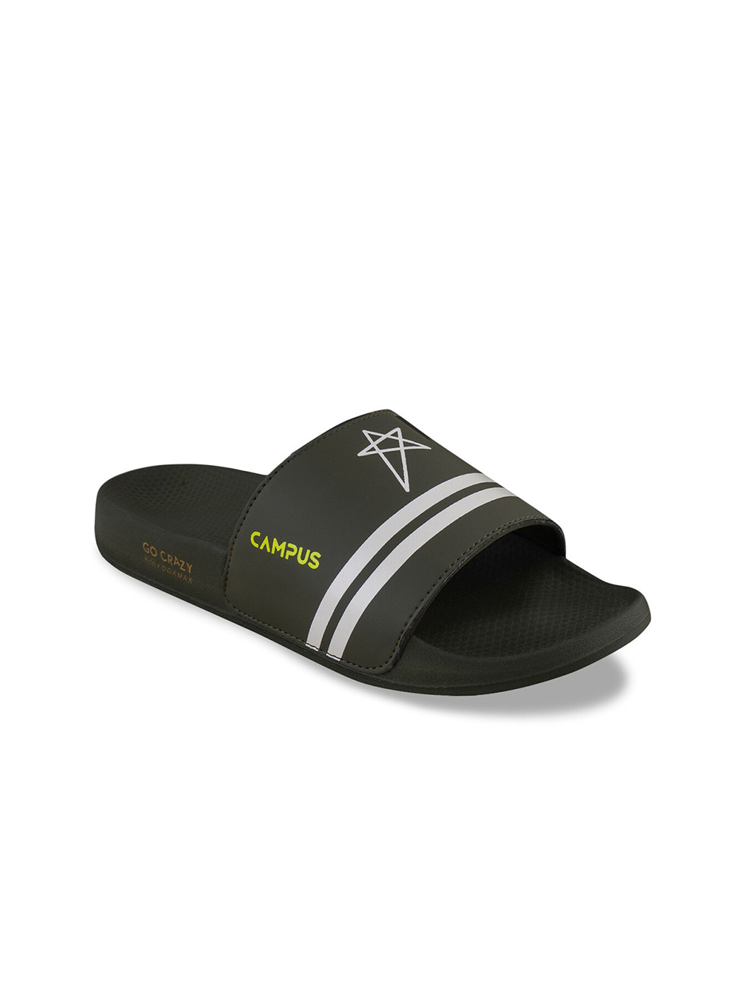 Buy Campus Men Printed Sliders - Flip Flops for Men 25706396 | Myntra