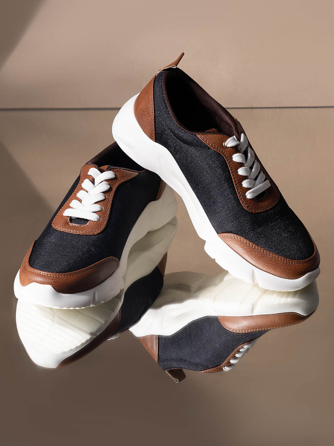Buy ZOUK Women Colourblocked Textile Memory Foam Insole Sneakers ...