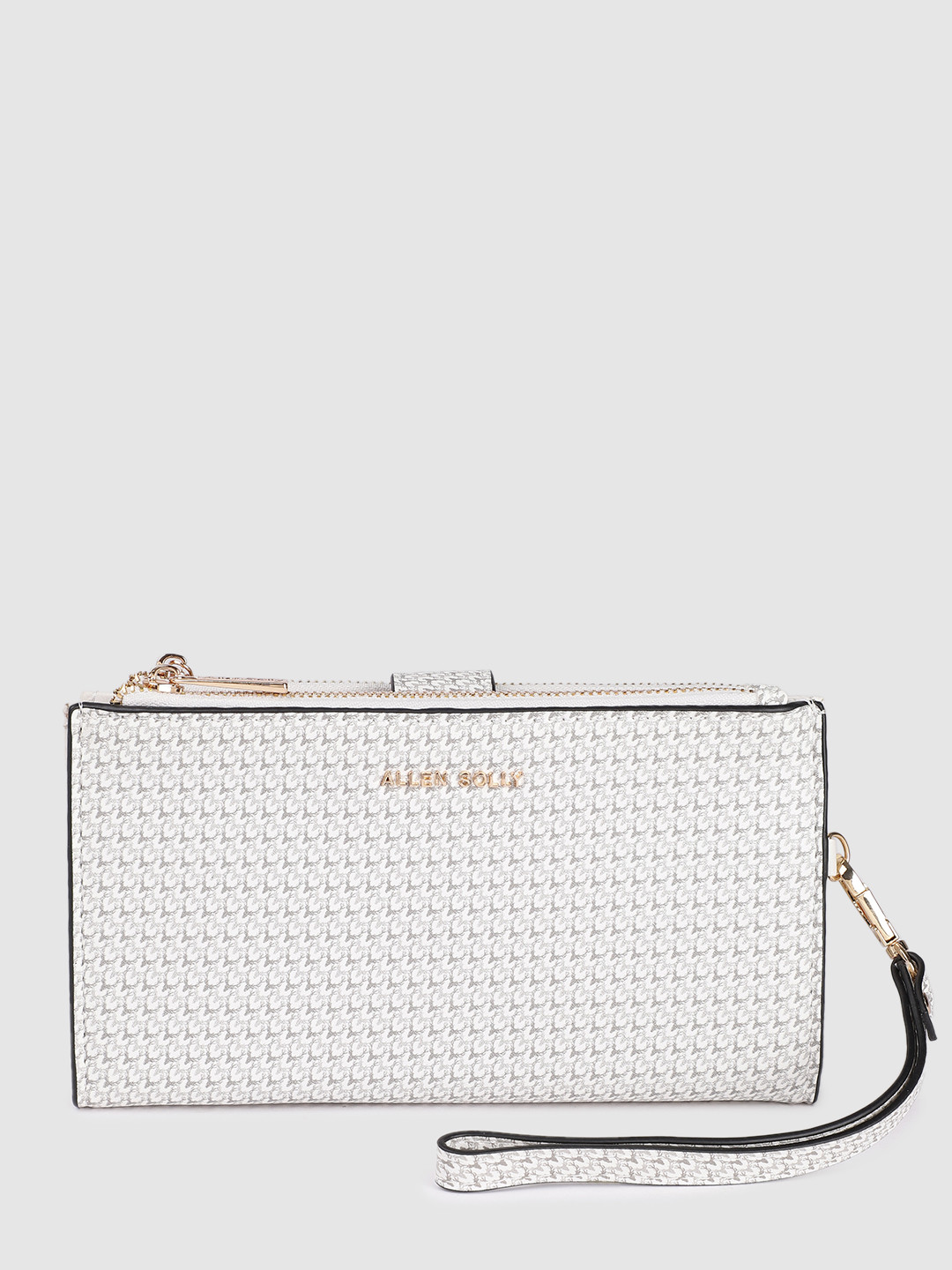 Buy Allen Solly Women Brand Logo Print Two Fold Wallet Wallet With A ...