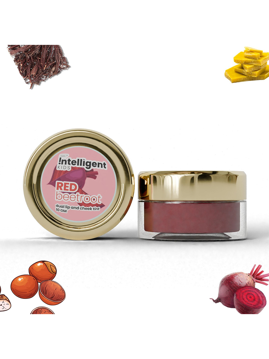 Buy Tuco Intelligent Red Beetroot Lip & Cheek Triple Tint With Beetroot ...