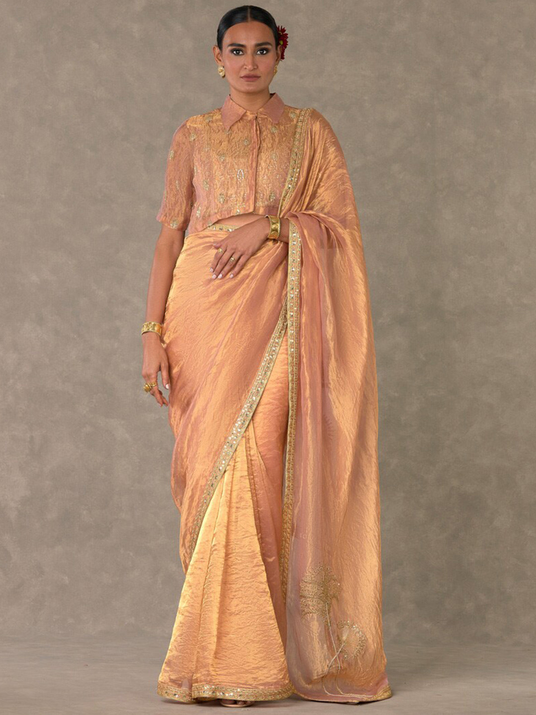 Buy Masaba Shahi Tukda Tissue Saree - Sarees for Women 25739394 | Myntra