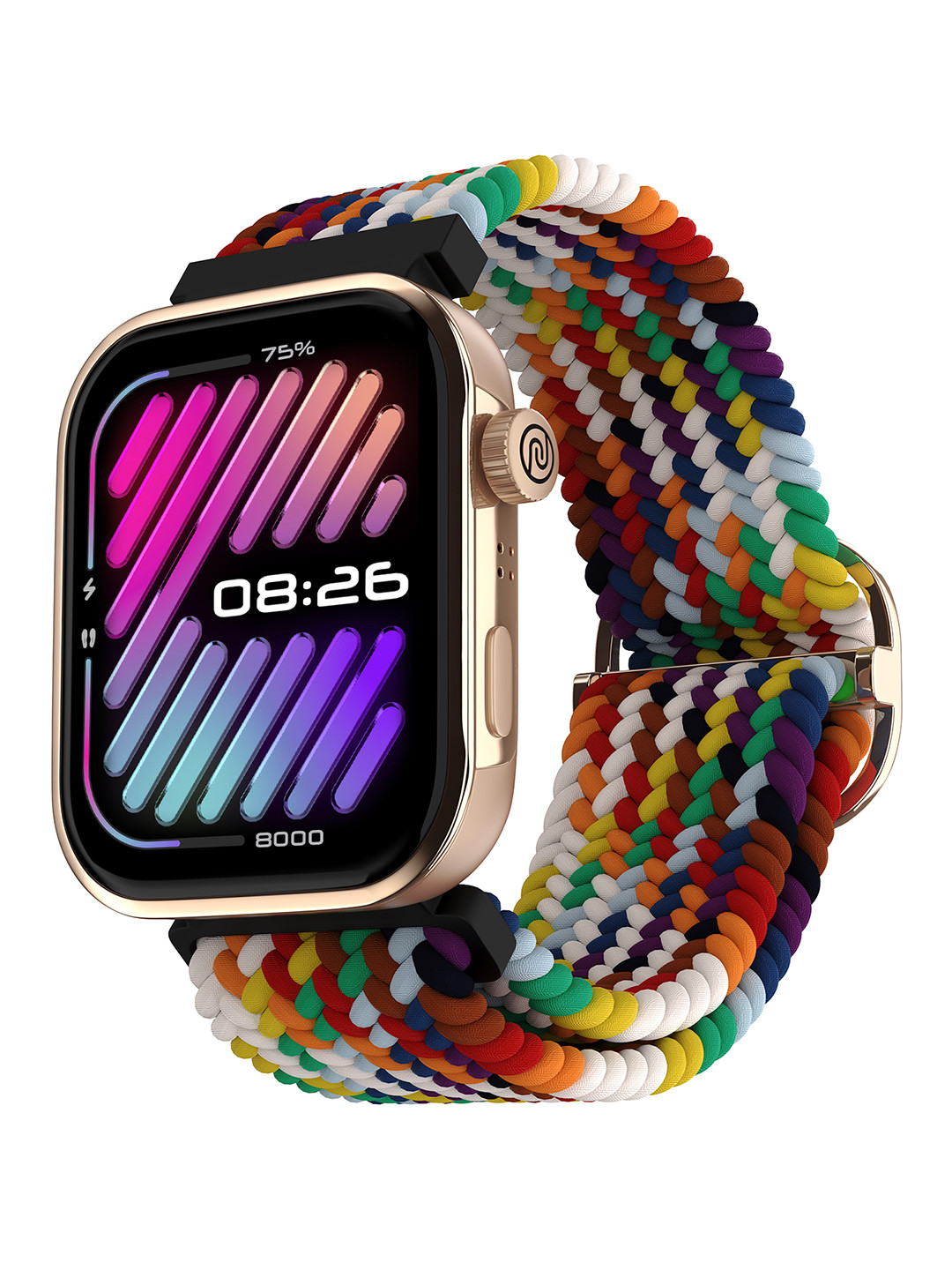Buy NOISE ColorFit Pro 5 Smartwatch Rainbow Weave - Smart Watches for ...