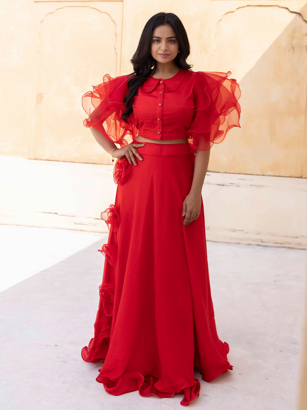 Buy Ragavi Ready To Wear Lehenga & Choli - Lehenga Choli for Women ...