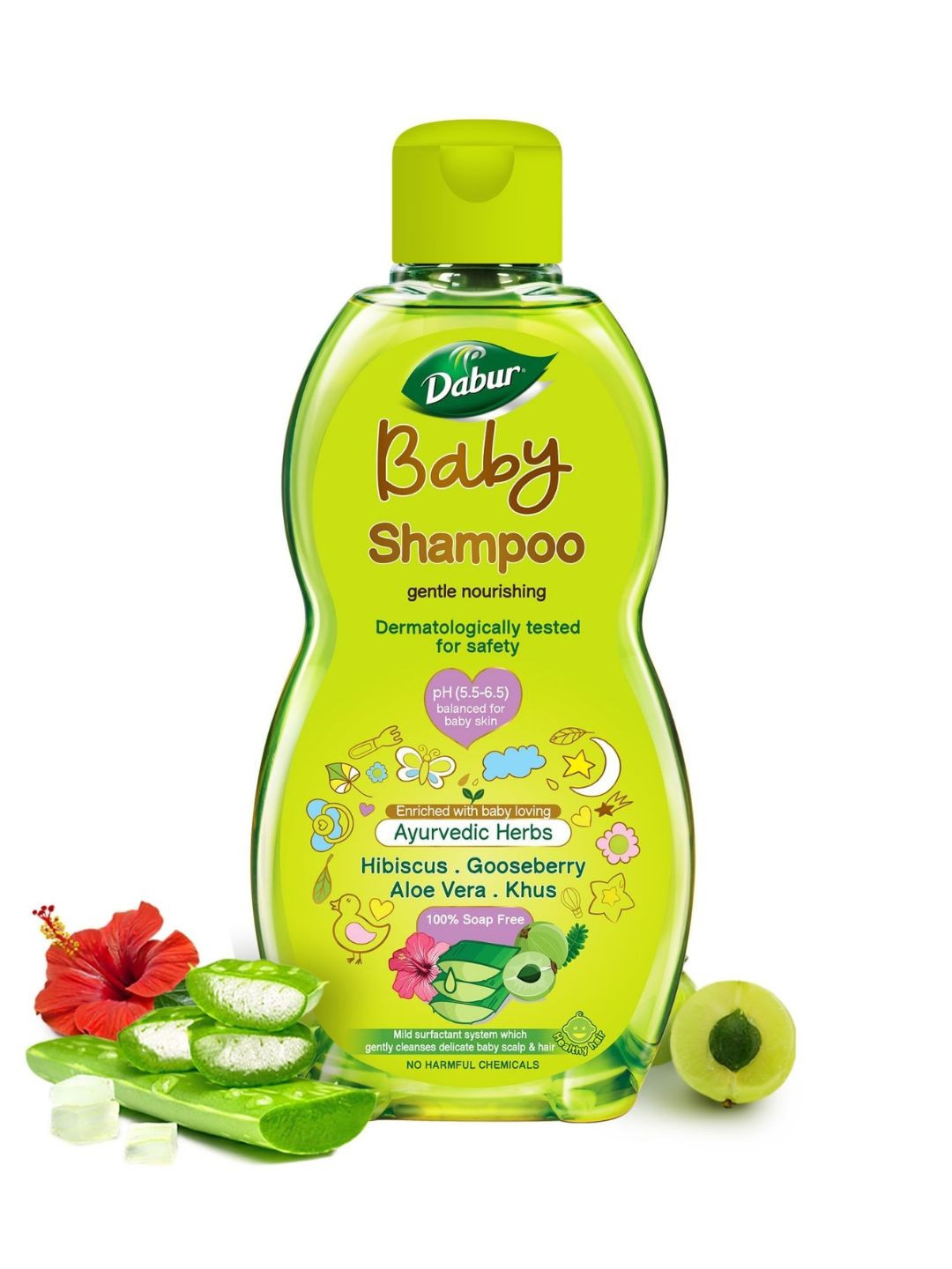 Buy Dabur Gentle Nourishing Tear Free Baby Shampoo With Aloe Vera ...