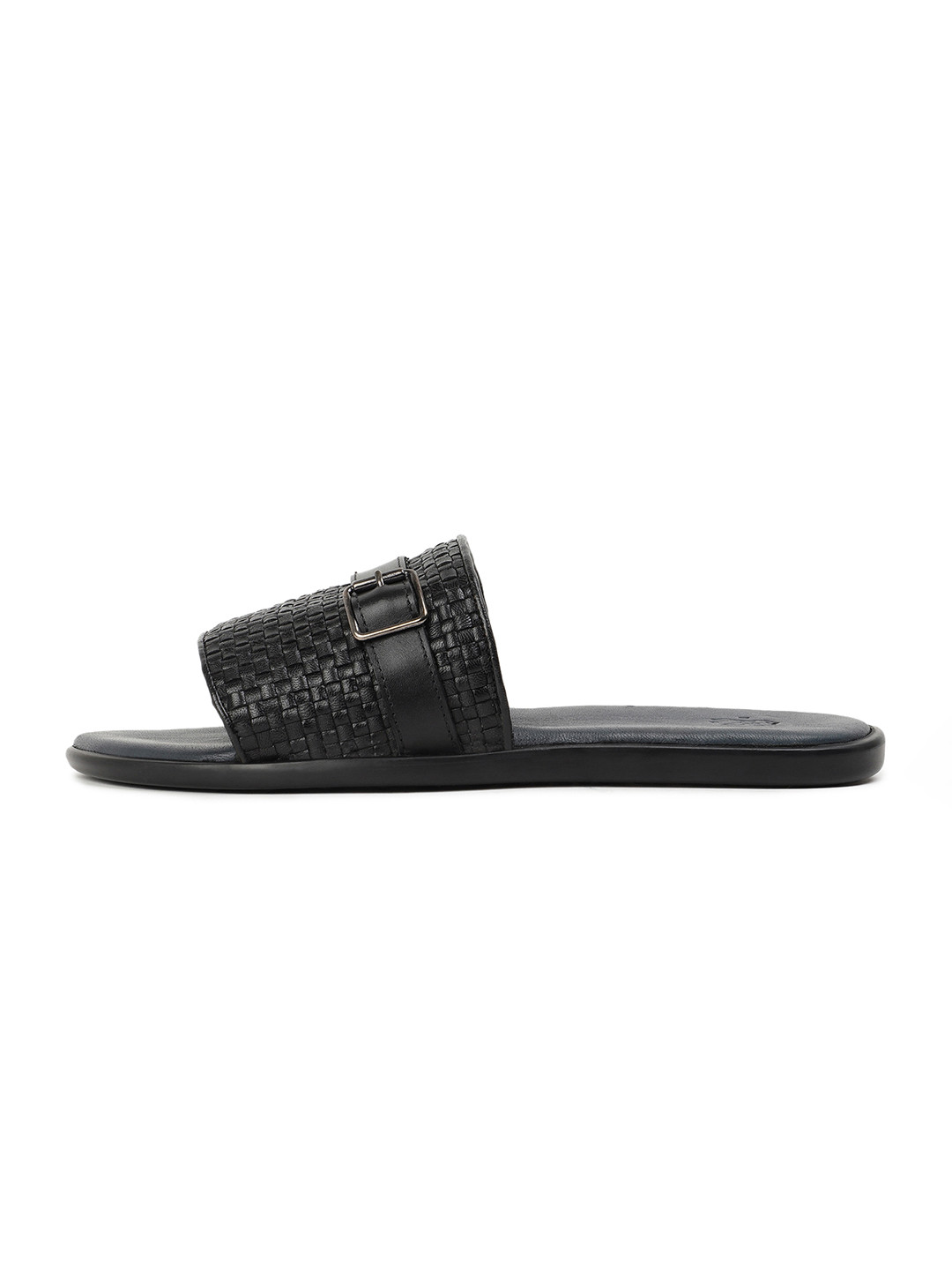Buy RARE RABBIT Men Cannes Textured Leather Comfort Sandals - Sandals ...