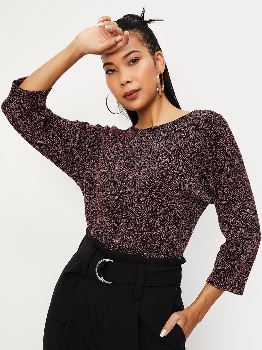 Buy Max Abstract Printed Regular Top - Tops for Women 25773516 | Myntra