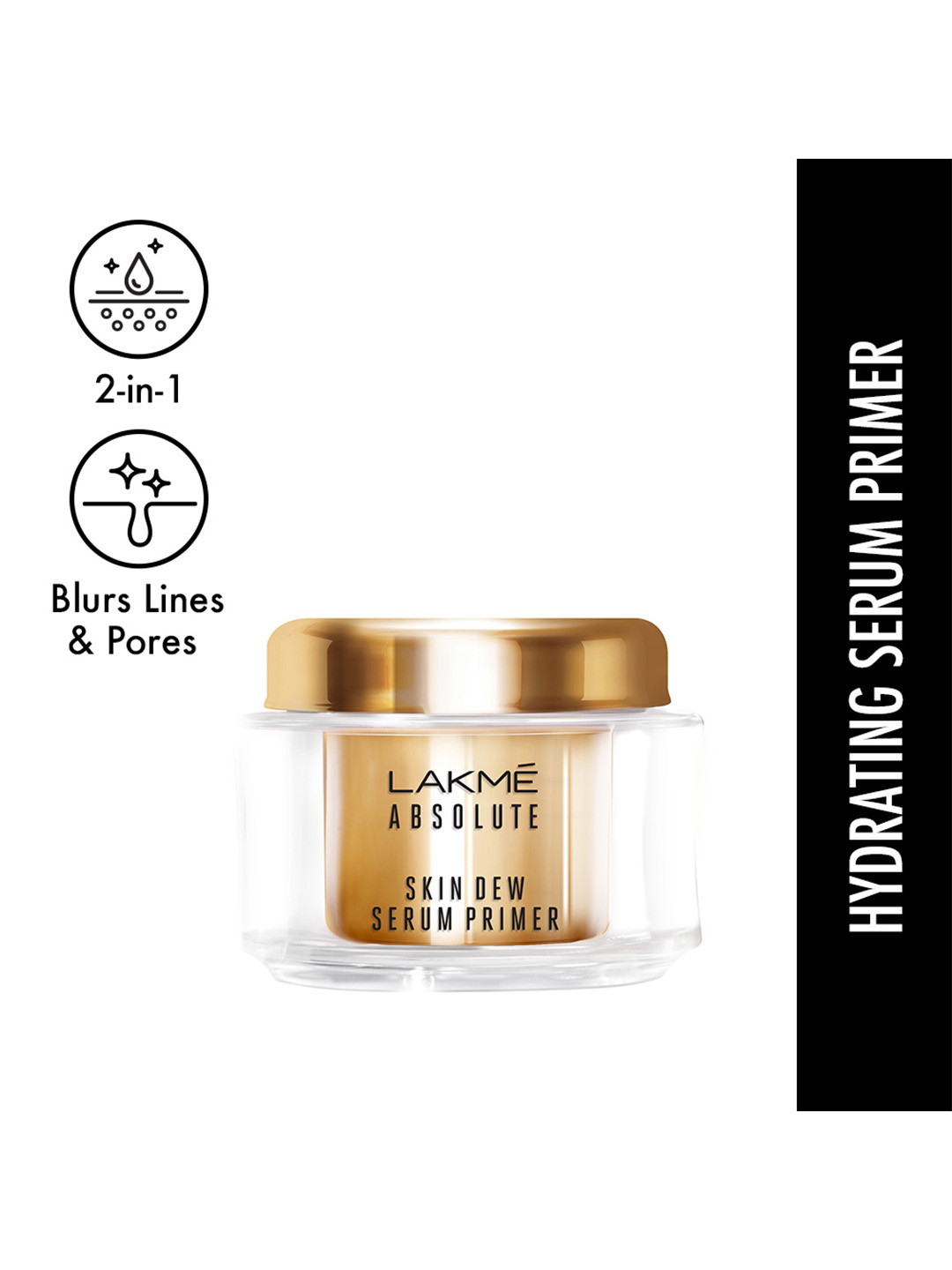Buy Lakme Absolute Skin Dew Hydrating Serum Primer For Face 28 G - Face ...
