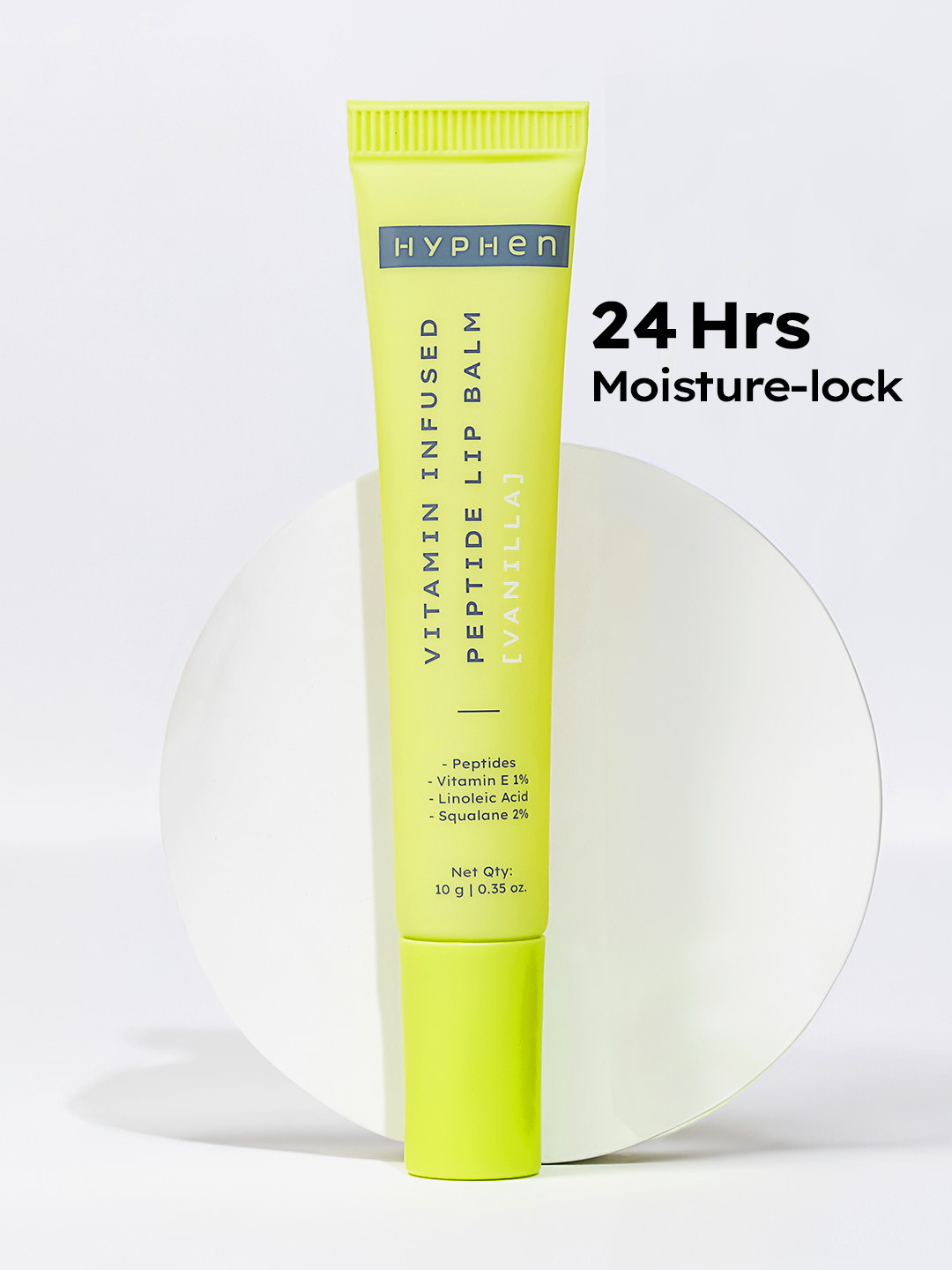 Buy Hyphen Vitamin Infused Peptide Lip Balm For Dry Lips 10g Vanilla ...