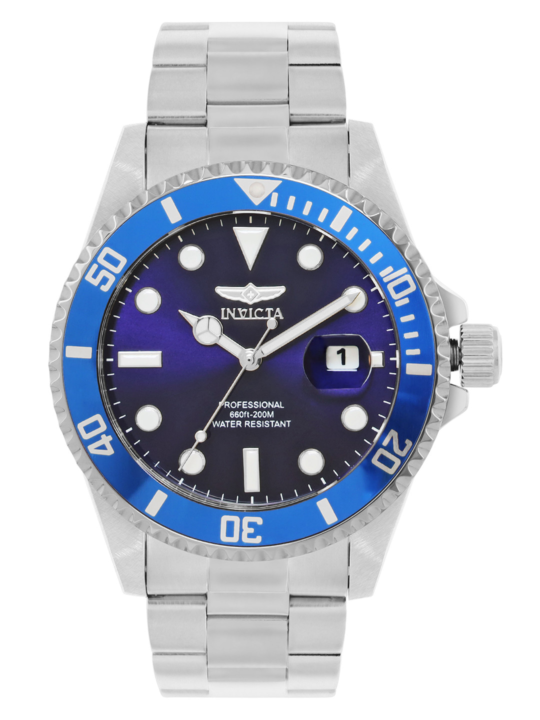 Buy Invicta Men Pro Diver Quartz Blue Dial Analog Watch 33267 - Watches ...