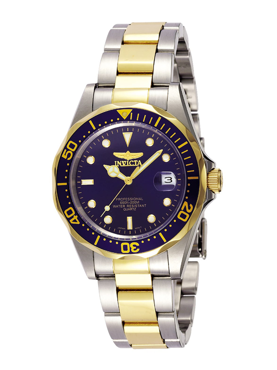 Buy Invicta Unisex Embellished Dial & Stainless Steel Bracelet Style ...