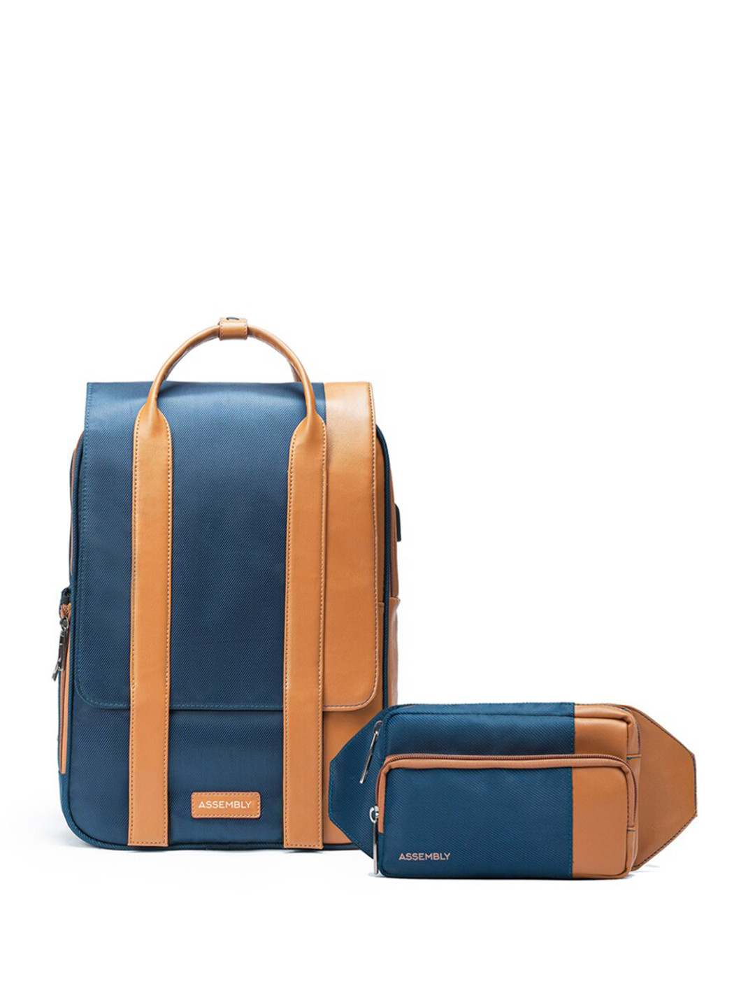 Buy Assembly Blue Premium Laptop Backpack Fits Up To 15.6 Inch Laptop ...