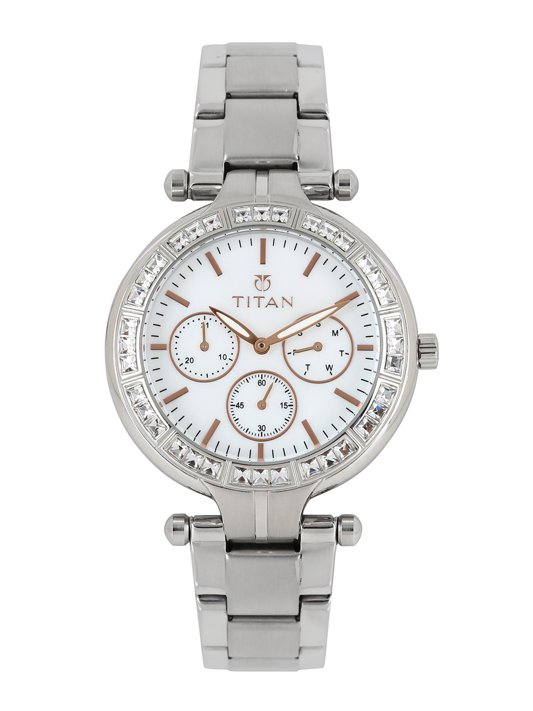Buy Titan Women White Dial Watch 9965SM01J - Watches for Women 257987 ...