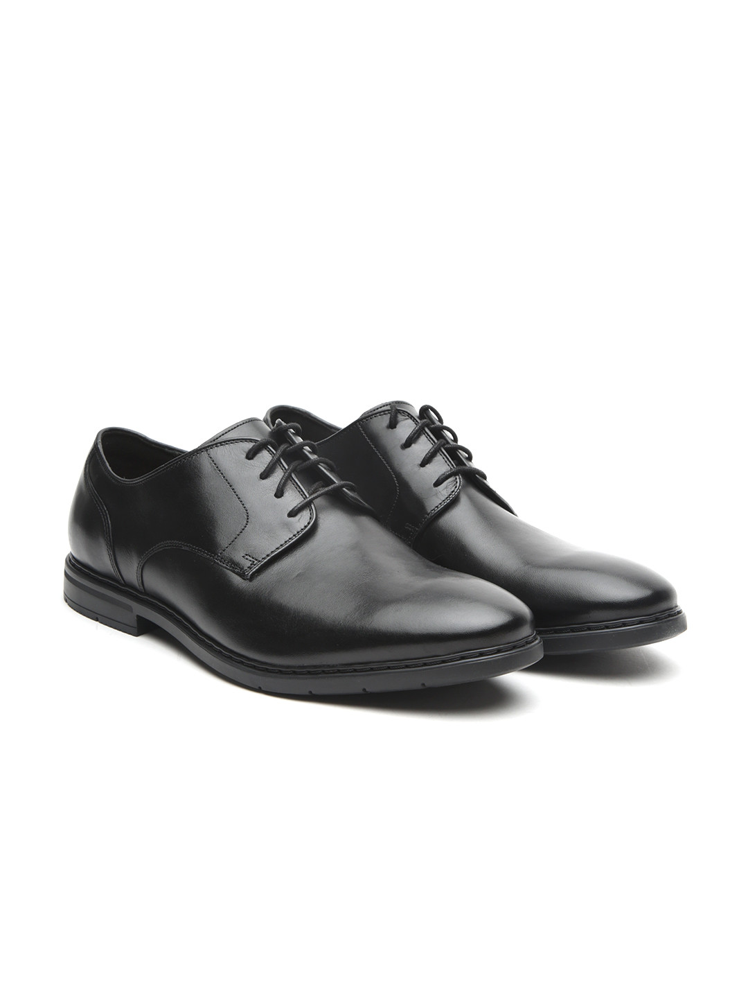 Buy Clarks Men Black Leather Formal Derbys - Formal Shoes for Men ...