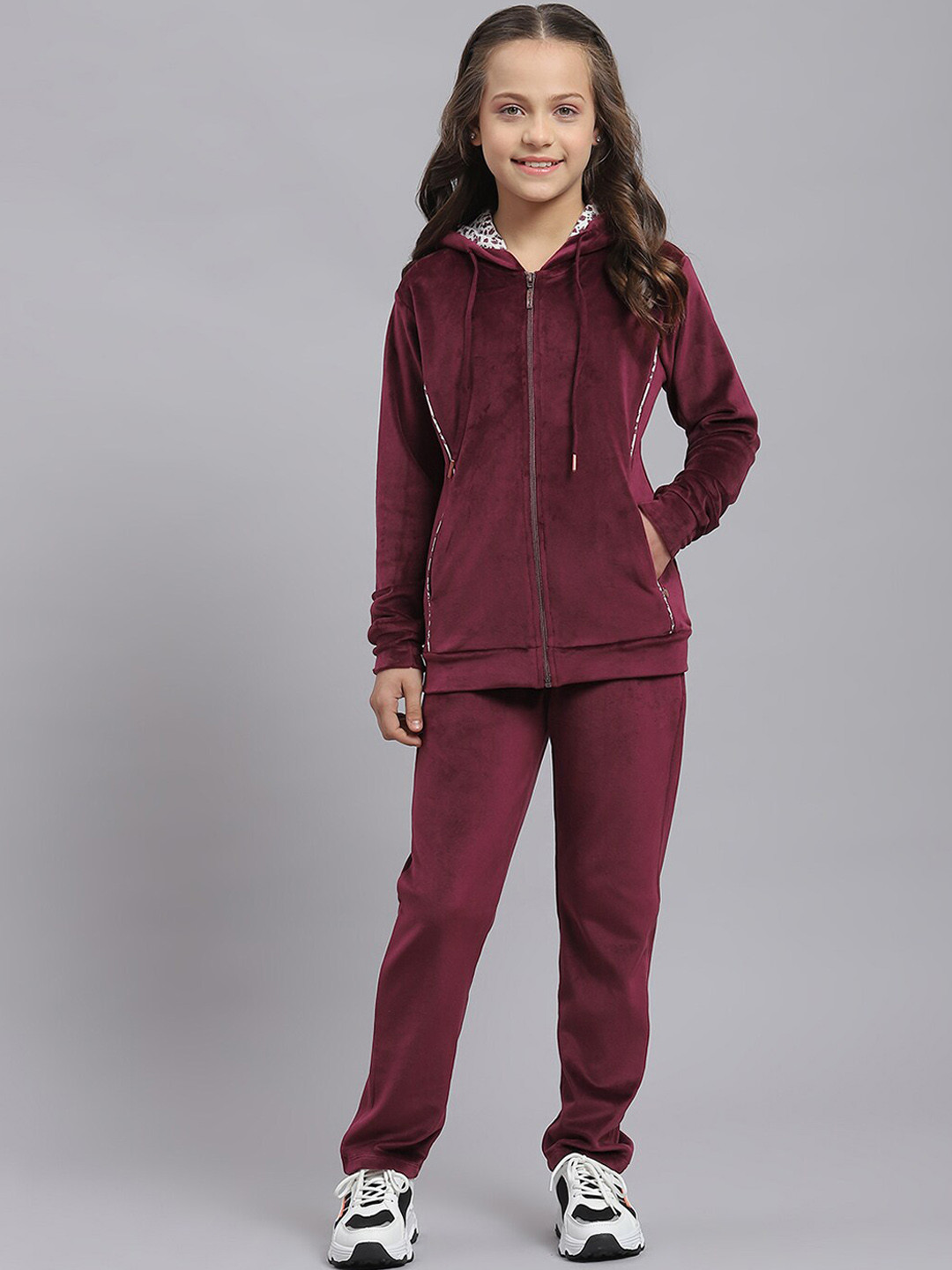 Buy Monte Carlo Girls Hood Tracksuit - Tracksuits for Girls 25811784 ...