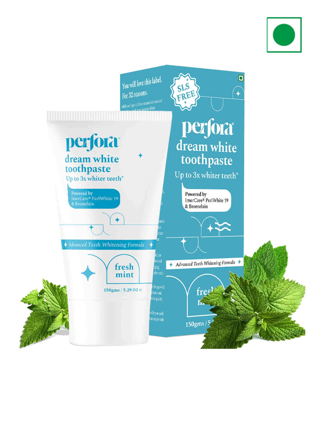 Buy Perfora Dream White Toothpaste With Fresh Mint 150g - Toothpaste ...
