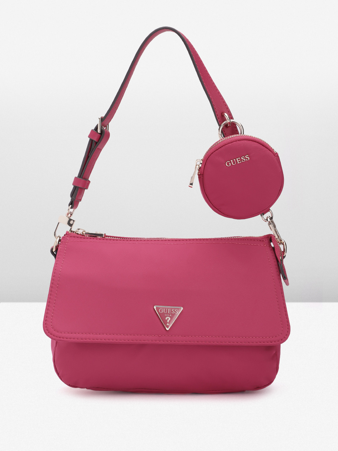 Buy GUESS Structured Shoulder Bag - Handbags for Women 25823036 | Myntra