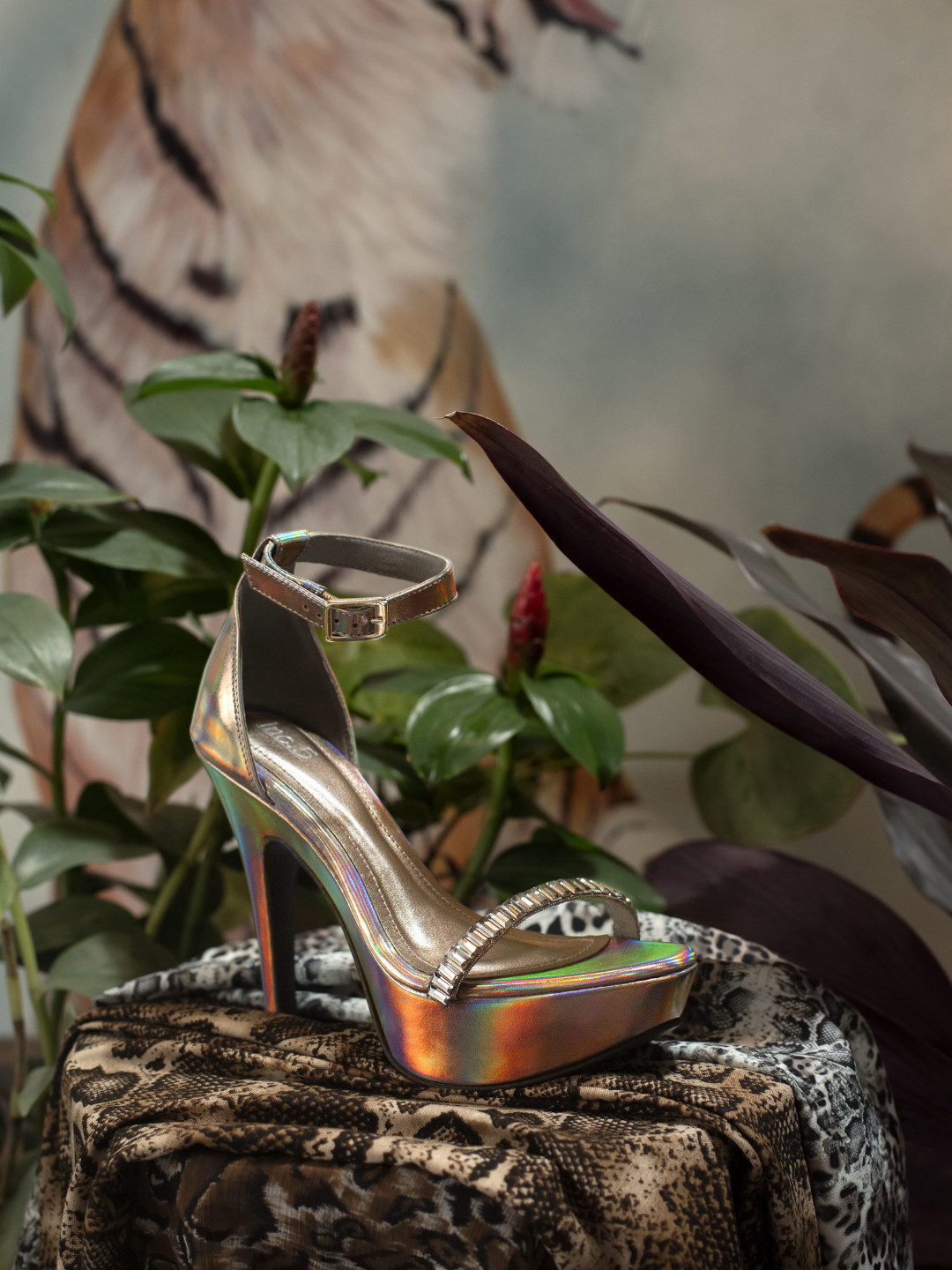 Buy Inc 5 Embellished Party Stiletto Heels With Ankle Loop - Heels for ...