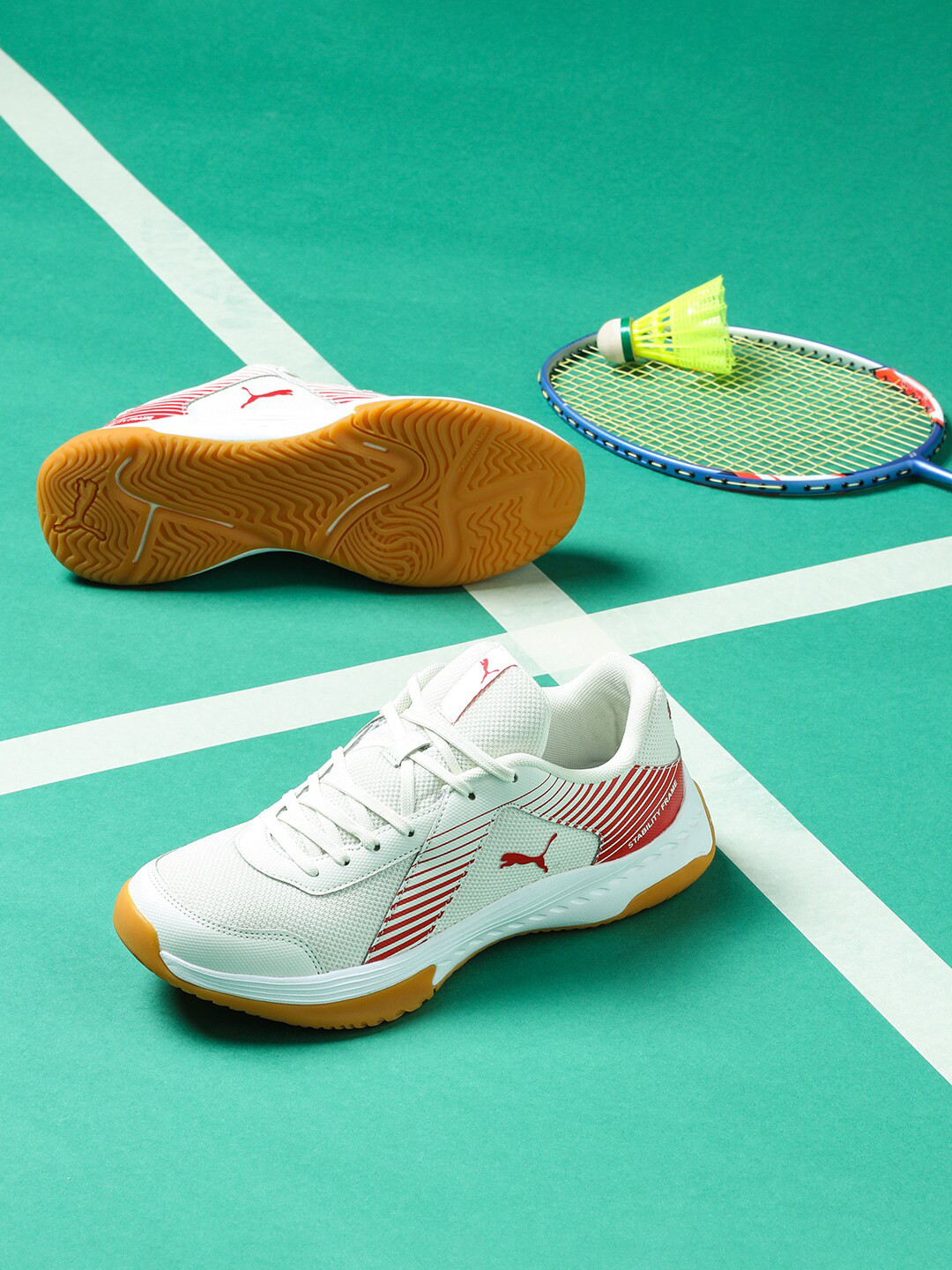Buy Puma Badminton Smash Sprint Indoor Shoes - Sports Shoes for Unisex ...