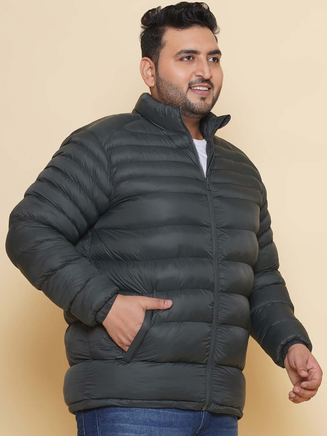 Buy John Pride Plus Size Lightweight Puffer Jacket - Jackets for Men ...