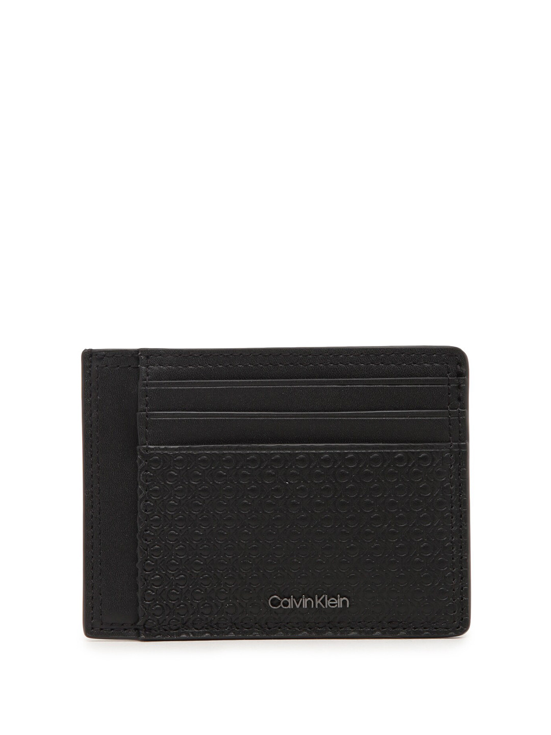 Buy Calvin Klein Men Textured Leather Card Holder - Wallets for Men ...