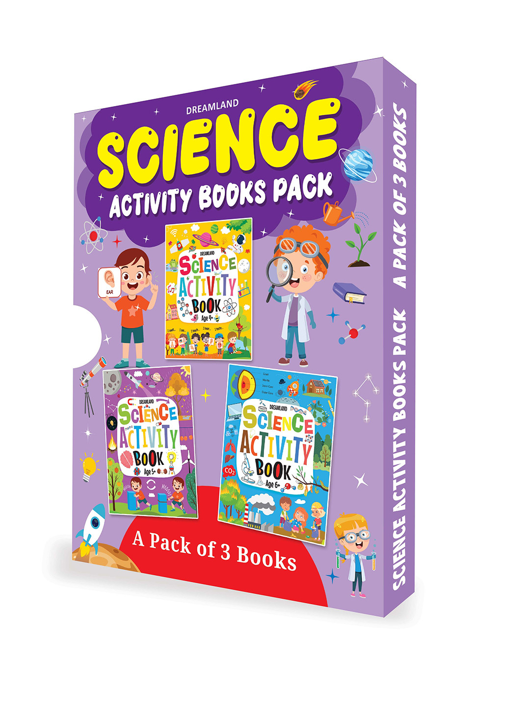 Buy Dreamland Kids Set Of 3 Science Activity Books - Learning And ...