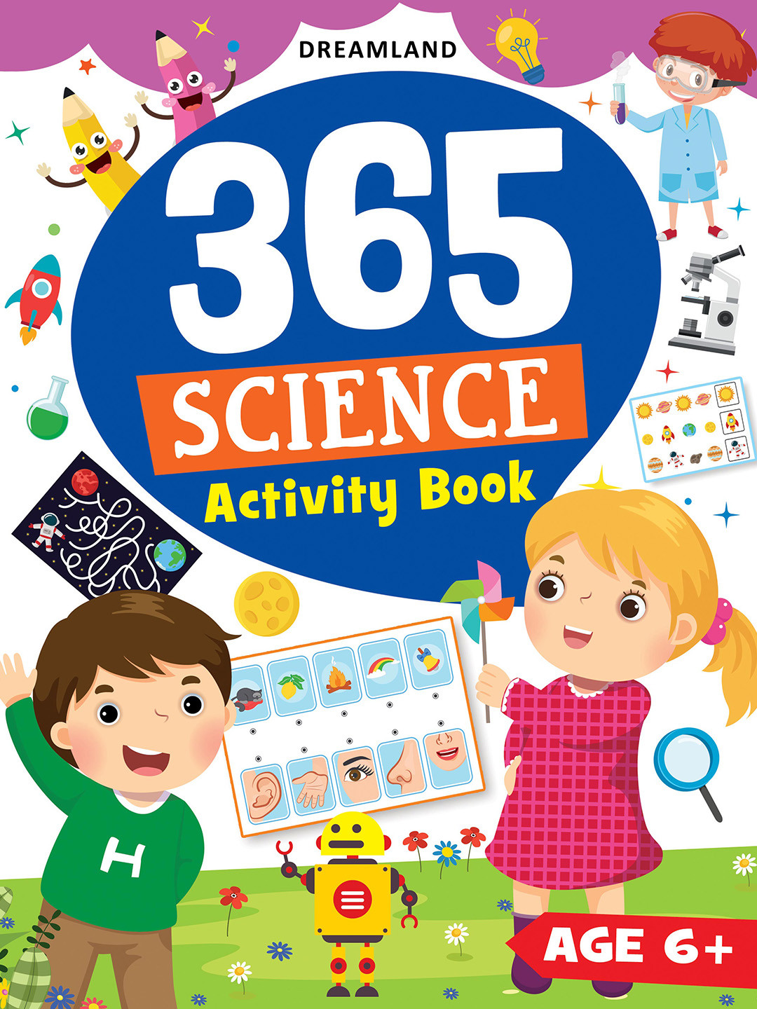 Buy Dreamland Kids Printed 365 Science Activity Book - Learning And ...