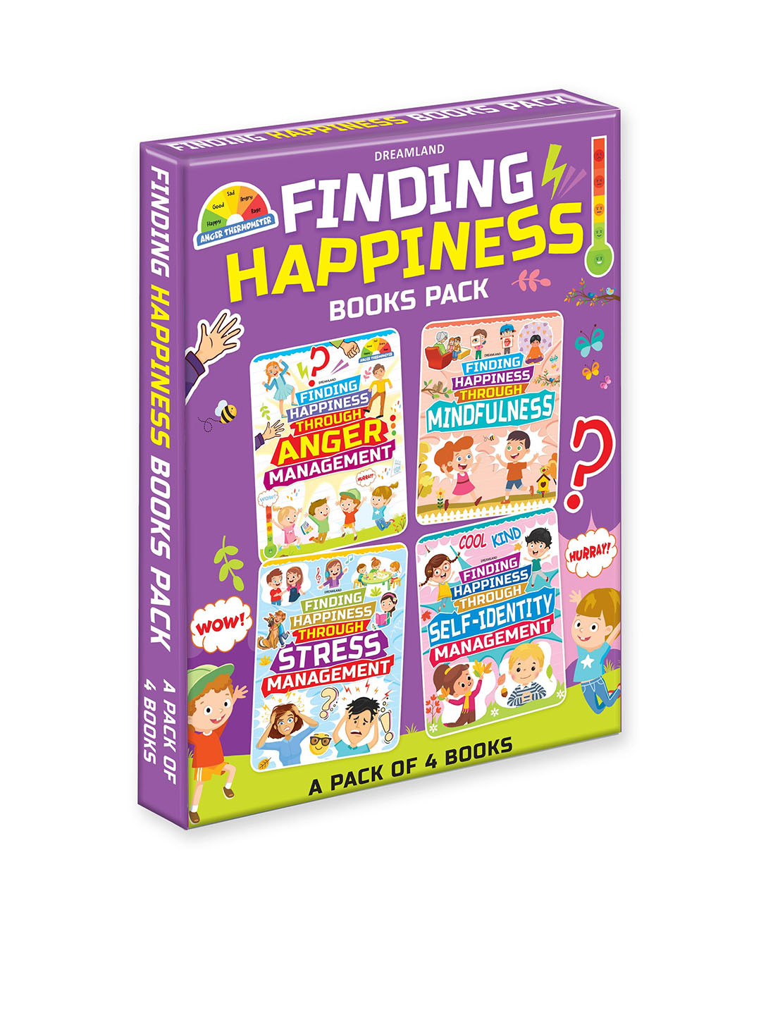 Buy Dreamland Set Of 4 Finding Happiness Books Learning And Development ...