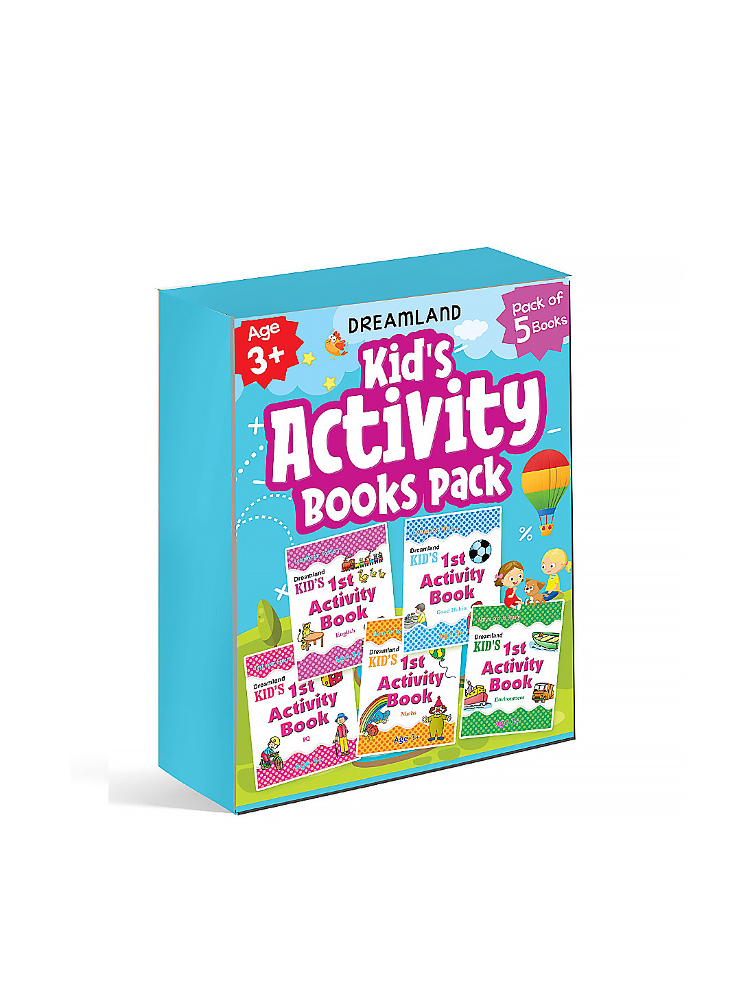 Buy Dreamland Kids Pack Of 5 Kids Activity Books - Learning And ...