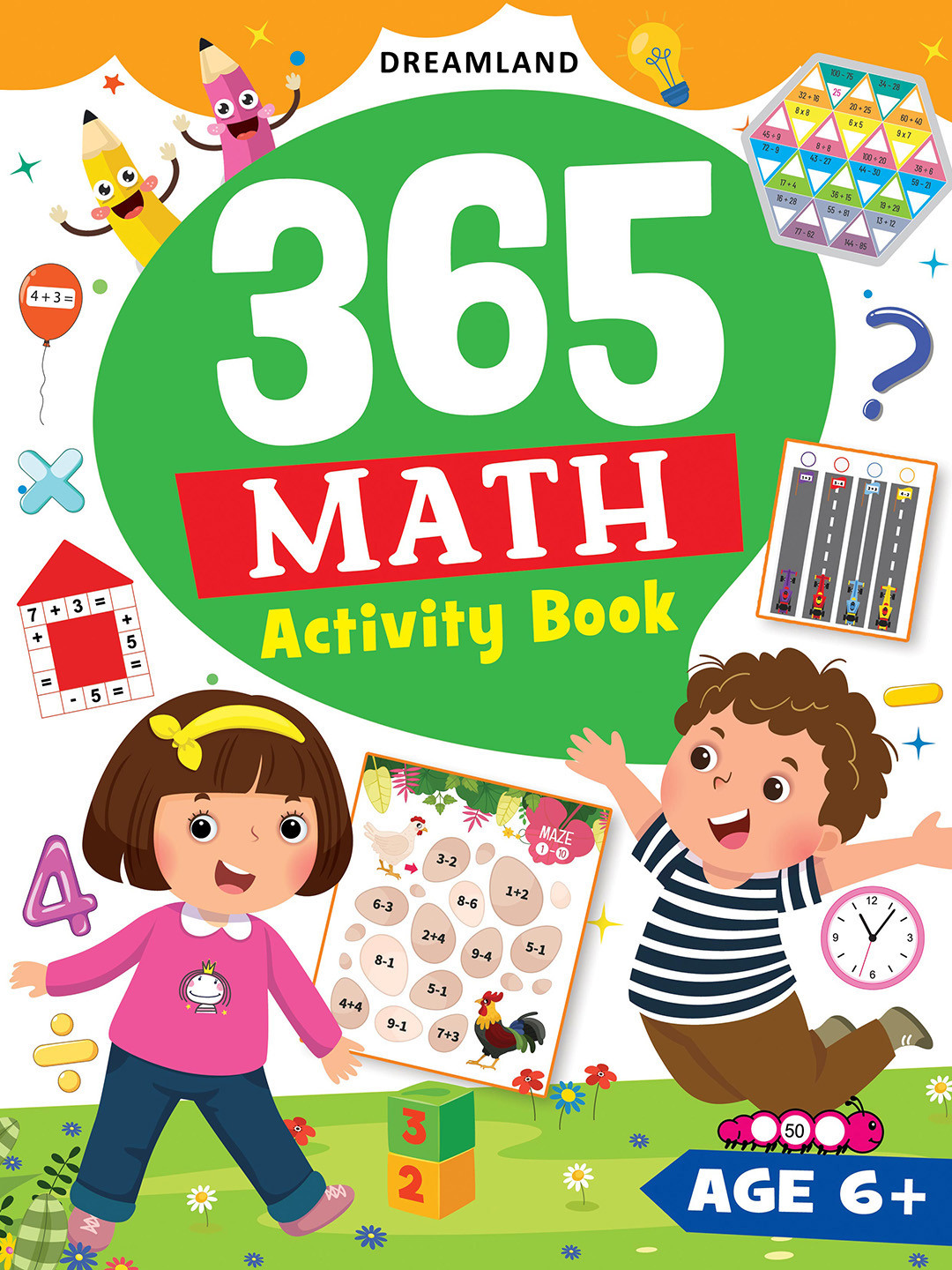 Buy Dreamland 365 Maths Activity Book - Learning And Development Toys ...