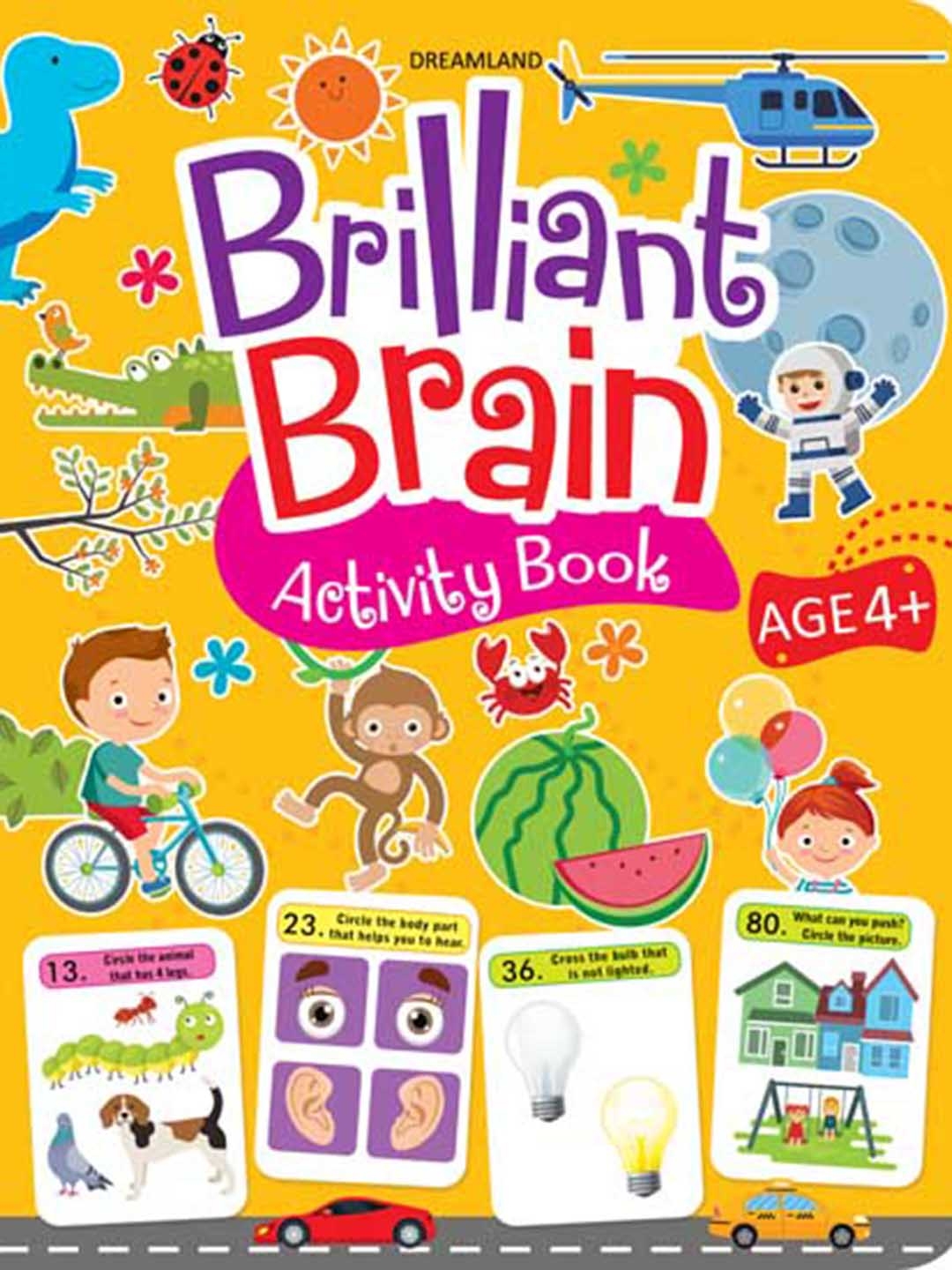 Buy Dreamland Brilliant Brain Activity Book - Learning And Development ... Buy Dreamland Brilliant Brain Activity Book - Learning And Development ...