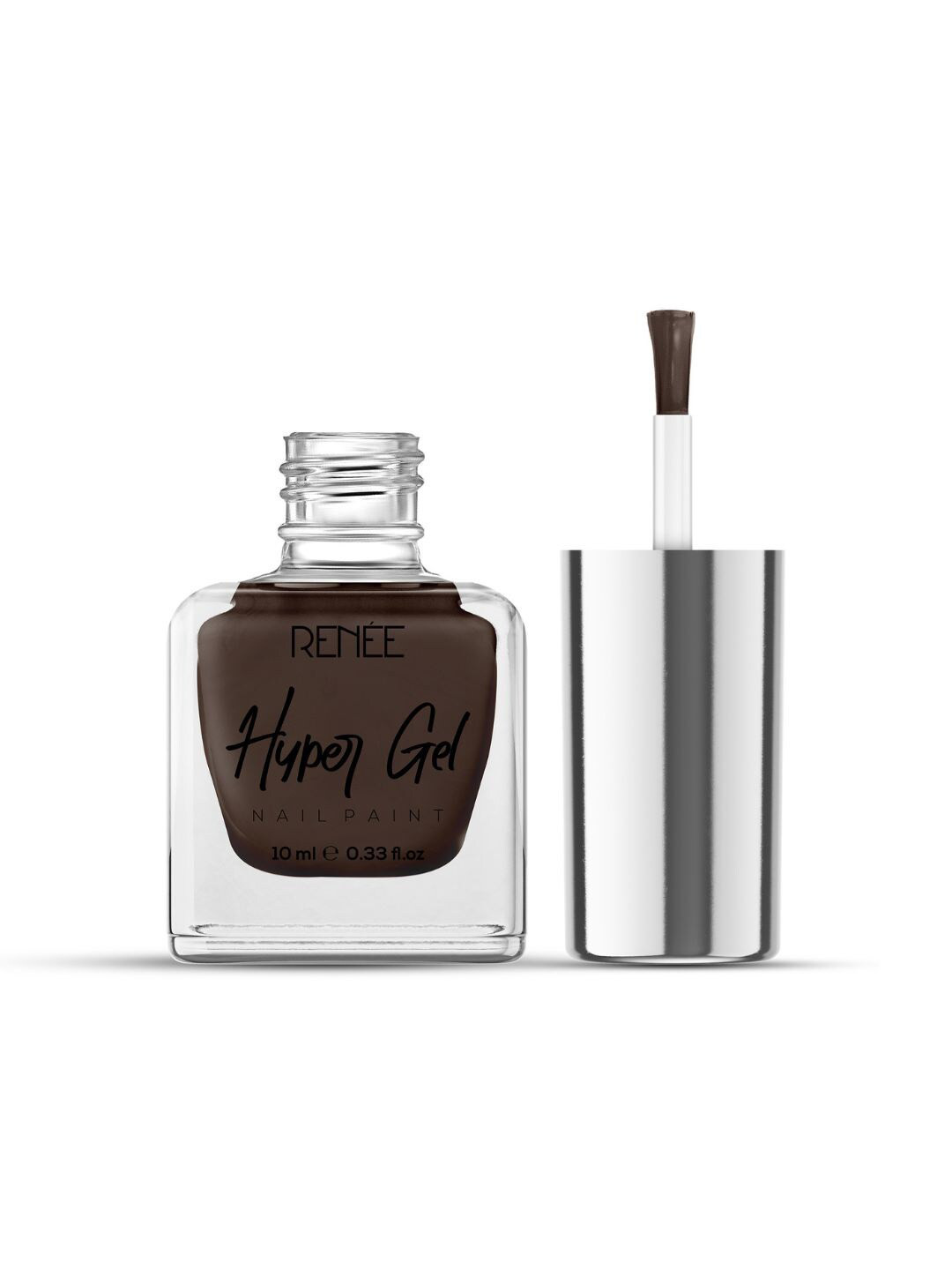 Buy Renee Hyper Gel Nail Paint 10ml Mocha Brown - Nail Polish for Women ...
