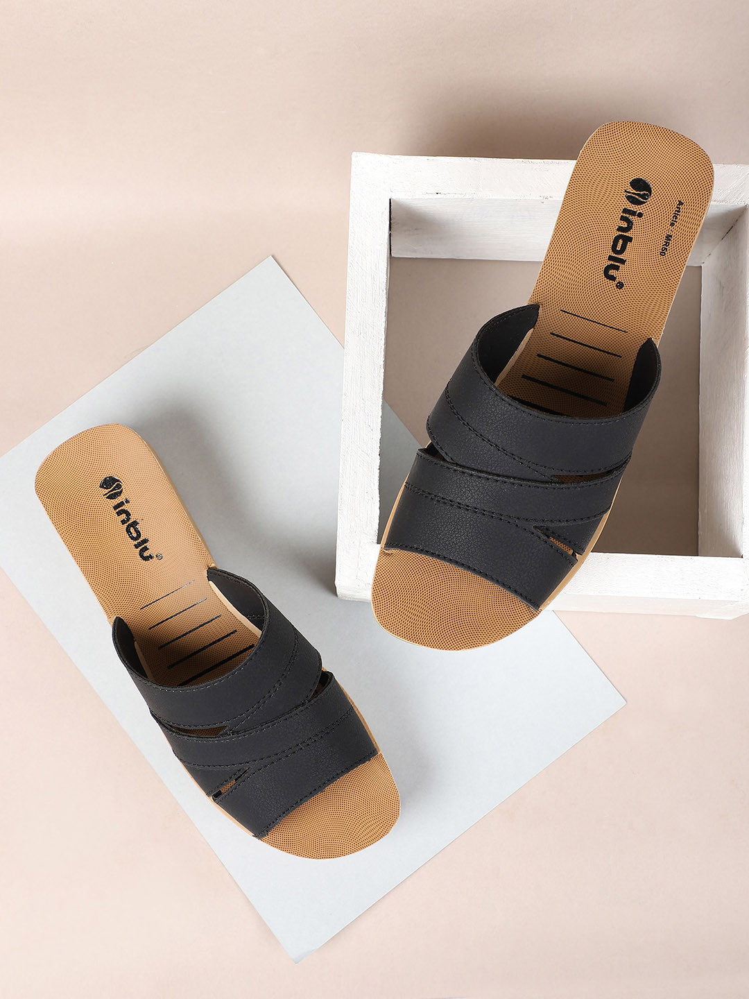 Buy Inblu Lightweight Anti Skid Open Toe Wedges - Heels for Women ...