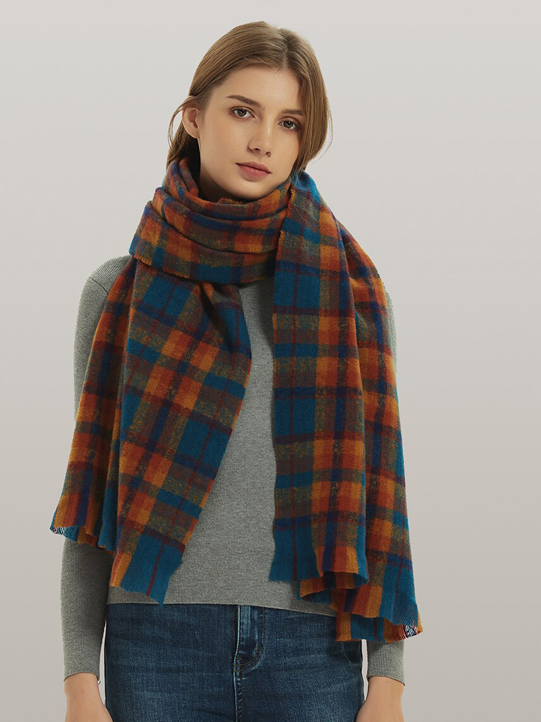 Buy JC Collection Checked Scarves - Scarves for Women 25877270 | Myntra