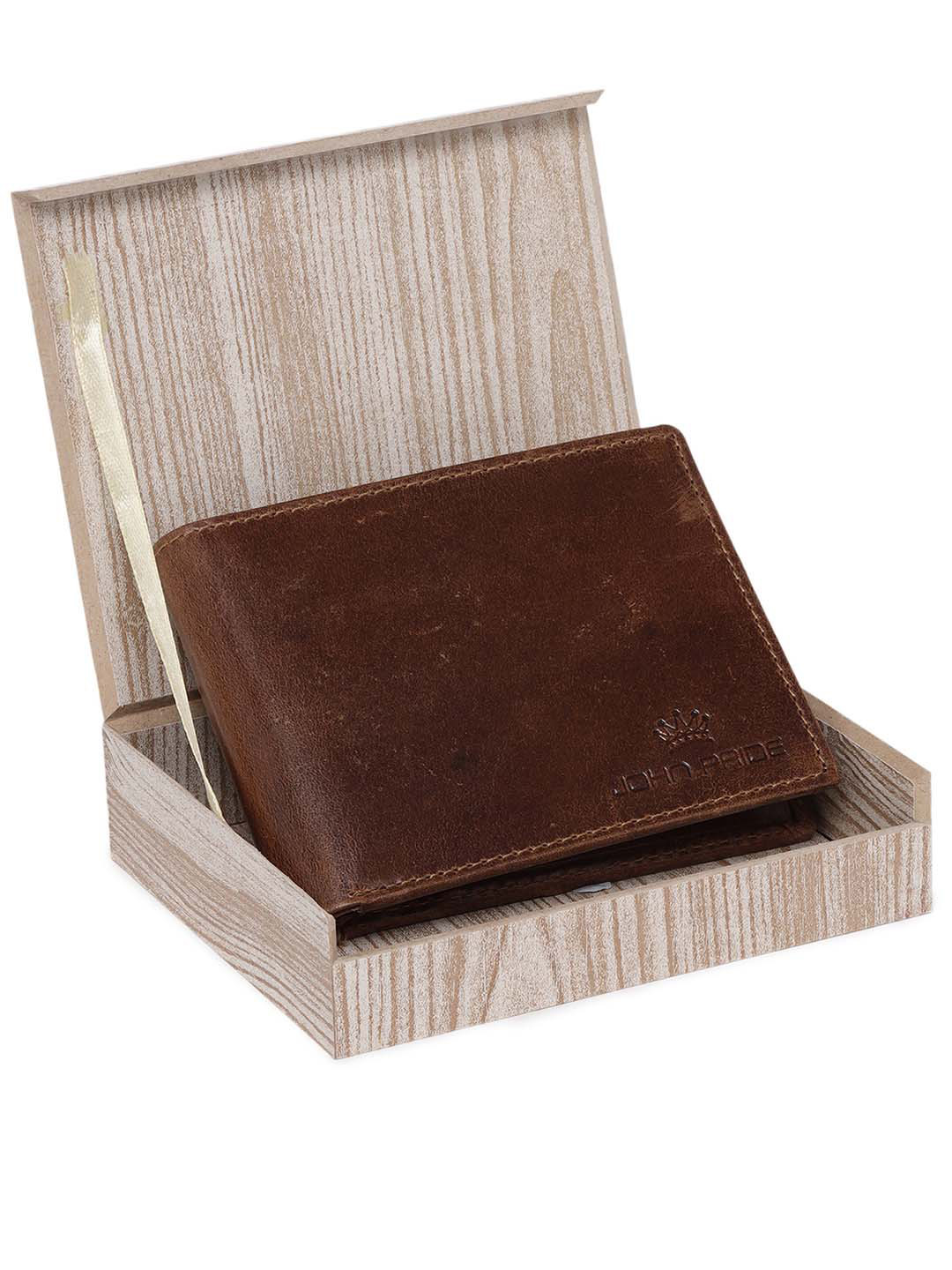 Buy John Pride Men Leather Two Fold Wallet - Wallets for Men 25885542 ...